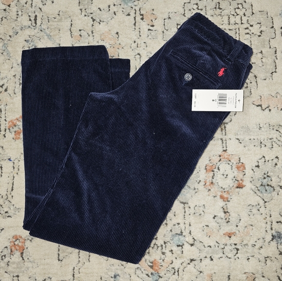 Polo Ralph Lauren | Bottoms | Nwt Boys Polo Ralph Lauren Corduroy Navy Blue Pants Size 8 | Poshmark